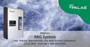 Webinar "RBG System: The new Palas® Aerosol Generator" (Webinar ...